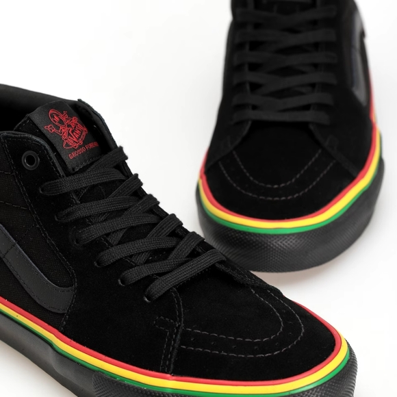 Vans | Shoes | Mens Vans X Jeff Grosso Mid Rasta | Poshmark